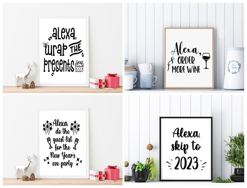 71-piece Fun Alexa Commands SVG Bundle for Cricut - Etsy