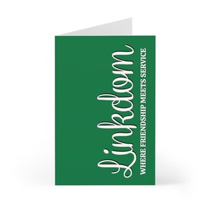 Links Inc Inspired Greeting Note Cards, Friendship and Service Gift ...