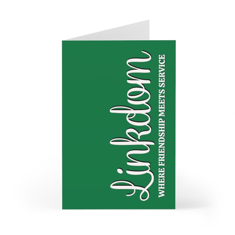 Links Inc Inspired Greeting Note Cards, Friendship and Service Gift ...