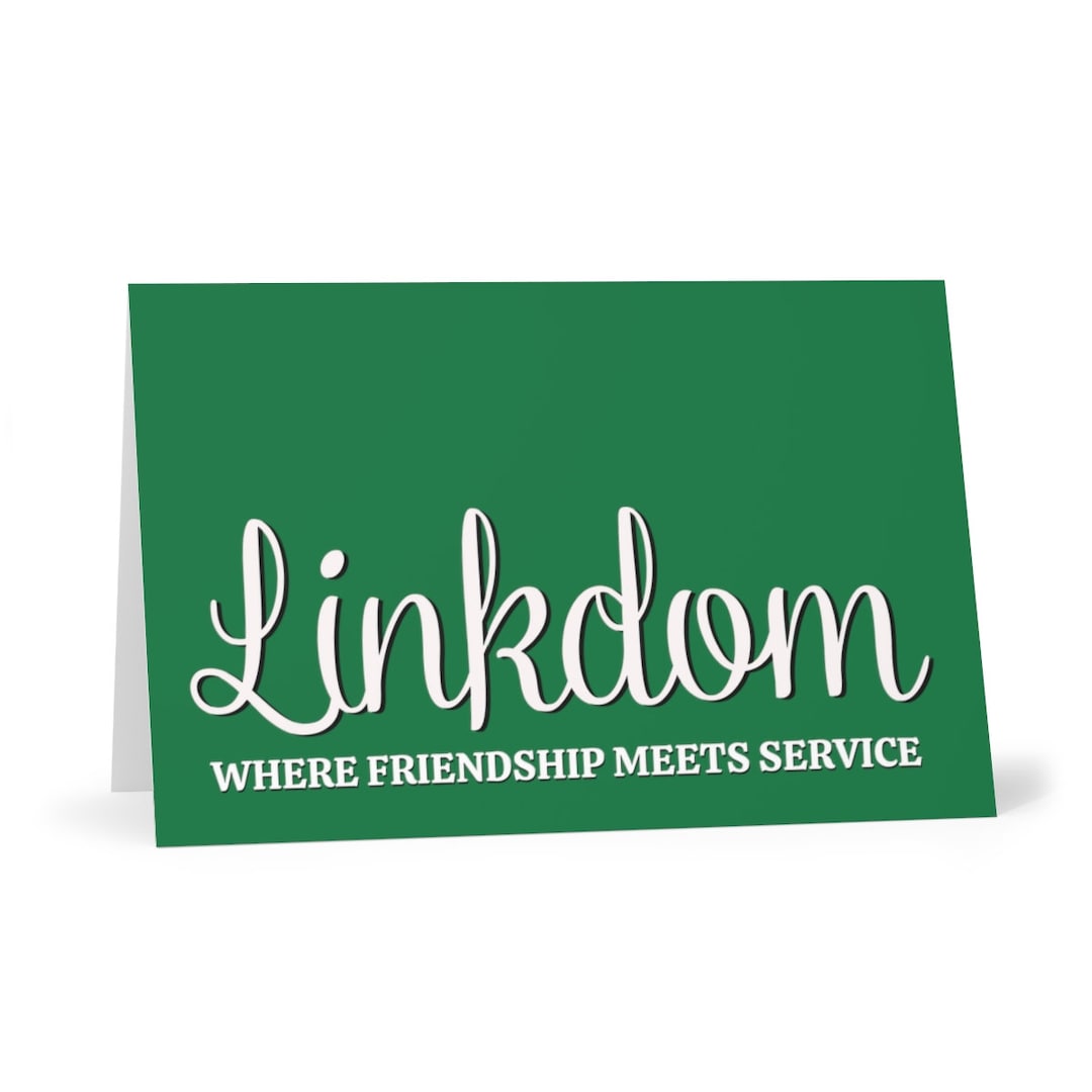 Links Inc Inspired Greeting Note Cards, Friendship and Service Gift ...