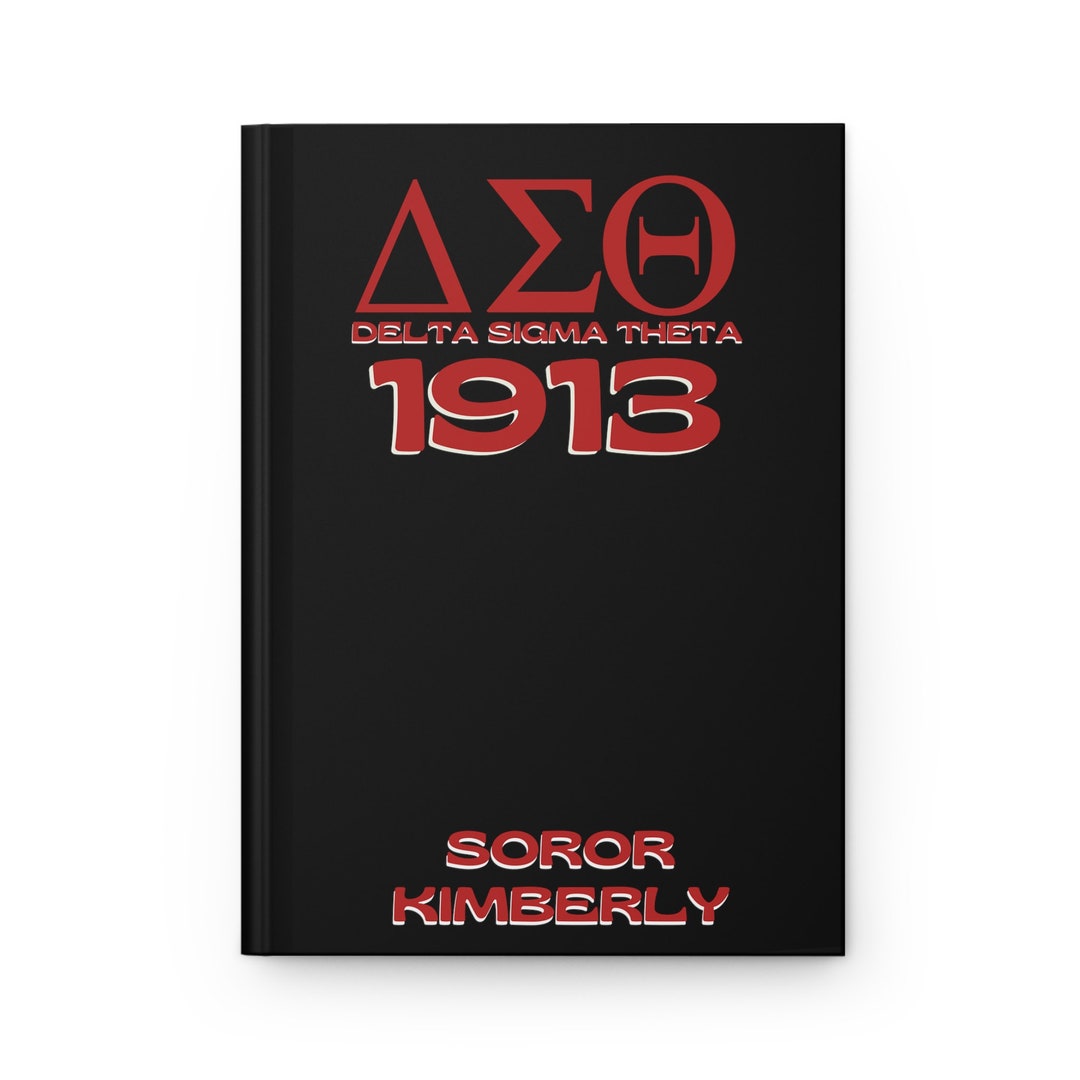 Personalized Delta Sigma Theta Inspired Journal, DST Gift Ideas ...