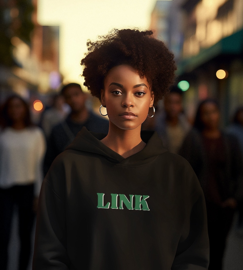 The Links Incorporated Inspired Embroidered LINK Hoodie, Embroidered ...