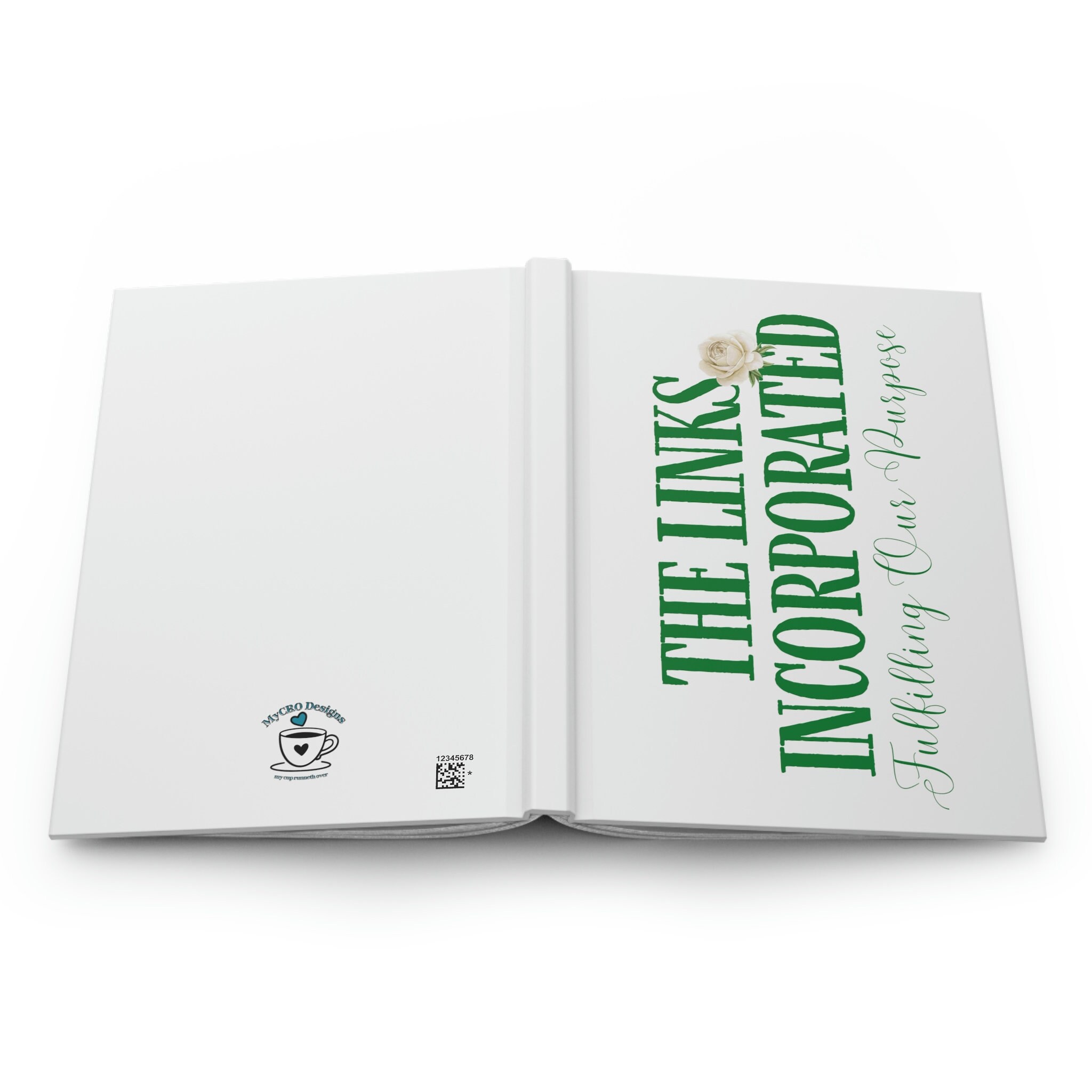 The Links Inc Inspired Hardcover Journal Matte, Friendship and Service ...