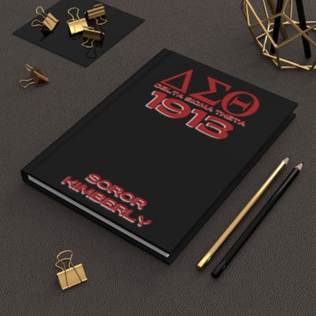 Personalized Delta Sigma Theta Inspired Journal, DST Gift Ideas ...