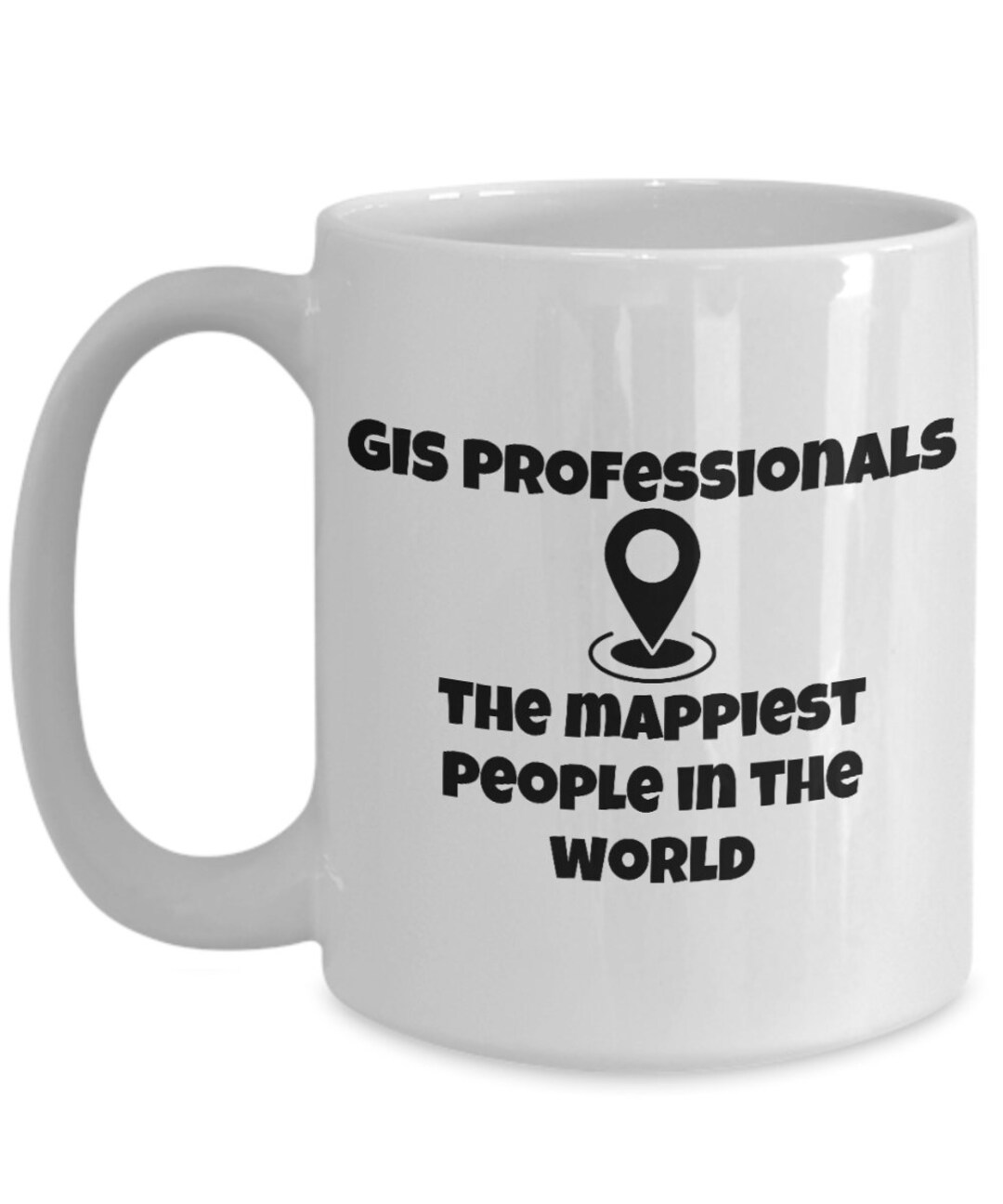 GIS Professional Funny Coffee Mug, GIS, Geographic Information System ...