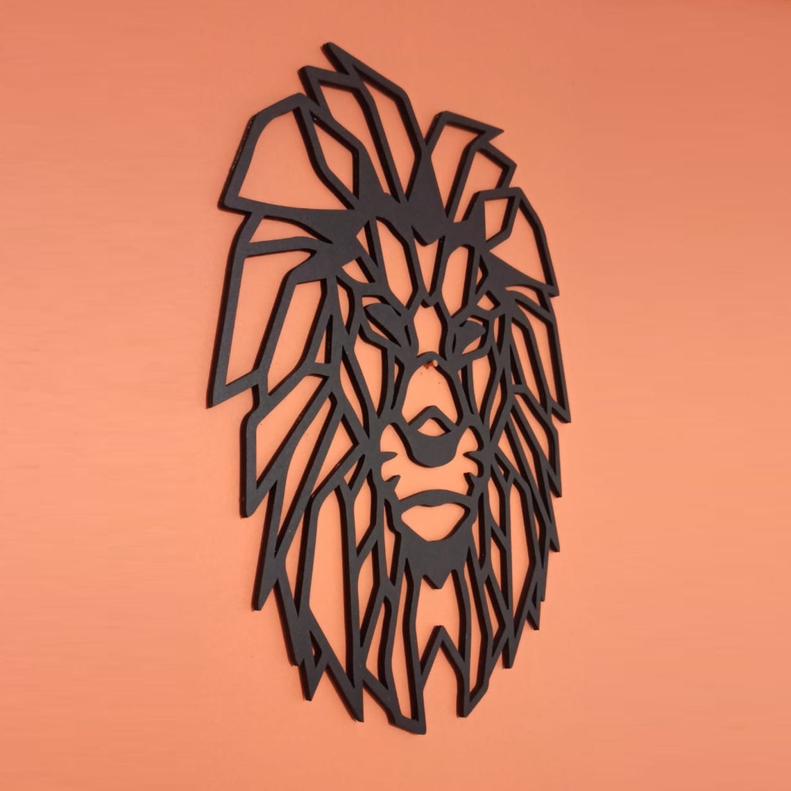 Lion SVG dxf cdr eps 300dpi pdf Wall Frame - Etsy.de