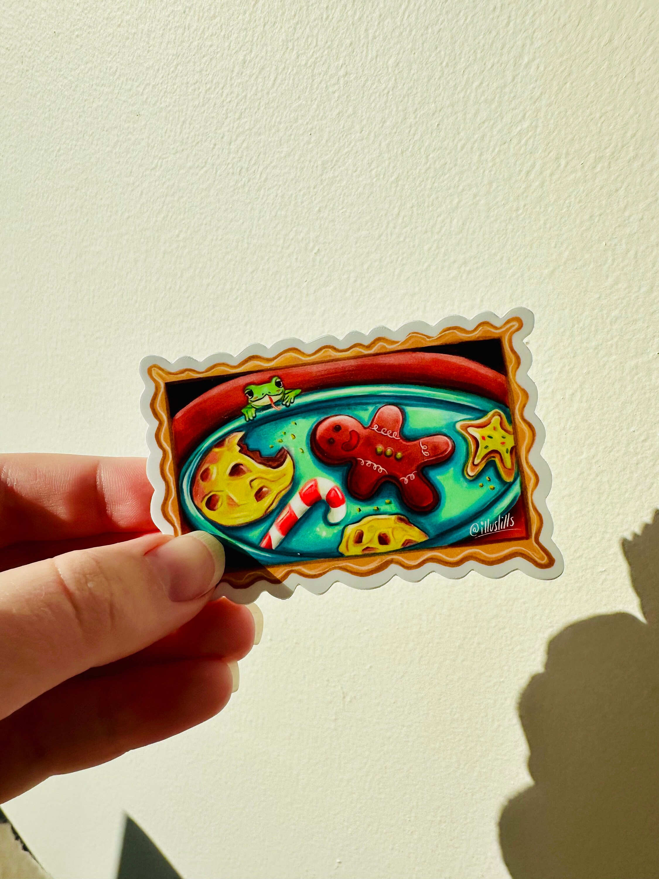 Cookie Curiosity Stamp Sticker - Etsy