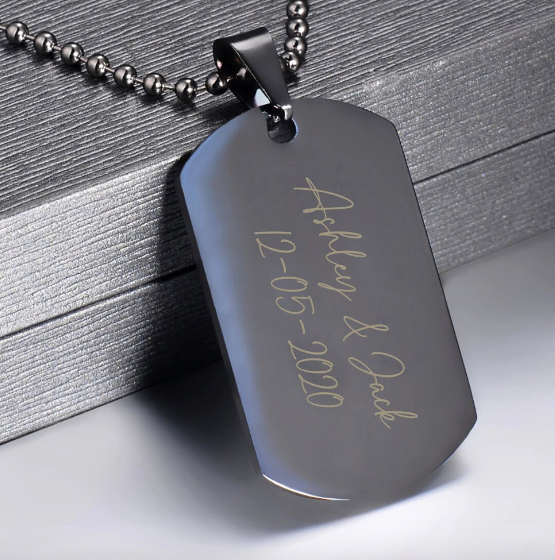 Custom Engraved Name Necklace Personalized, Custom Personalized Jewelry ...