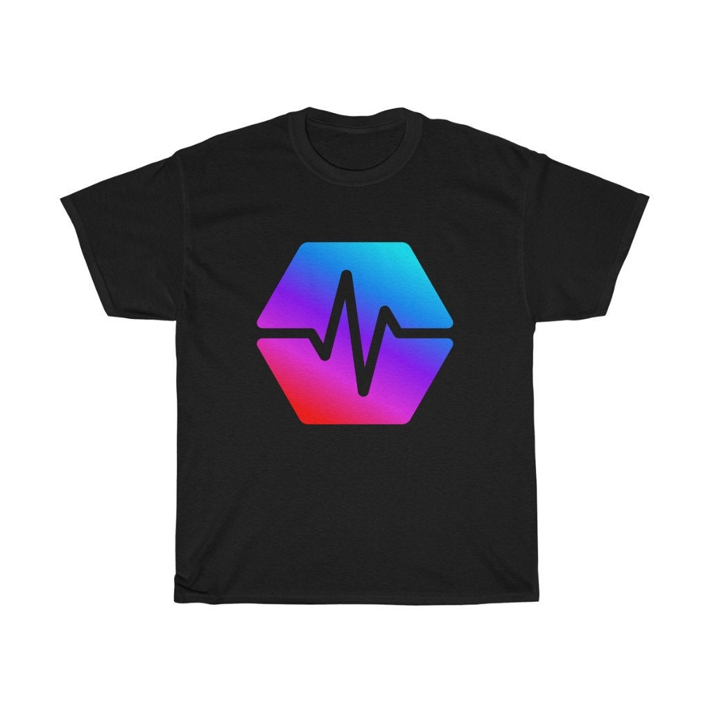 Pulsechain Pulse Chain Crypto Logo Symbol T-shirt - Etsy