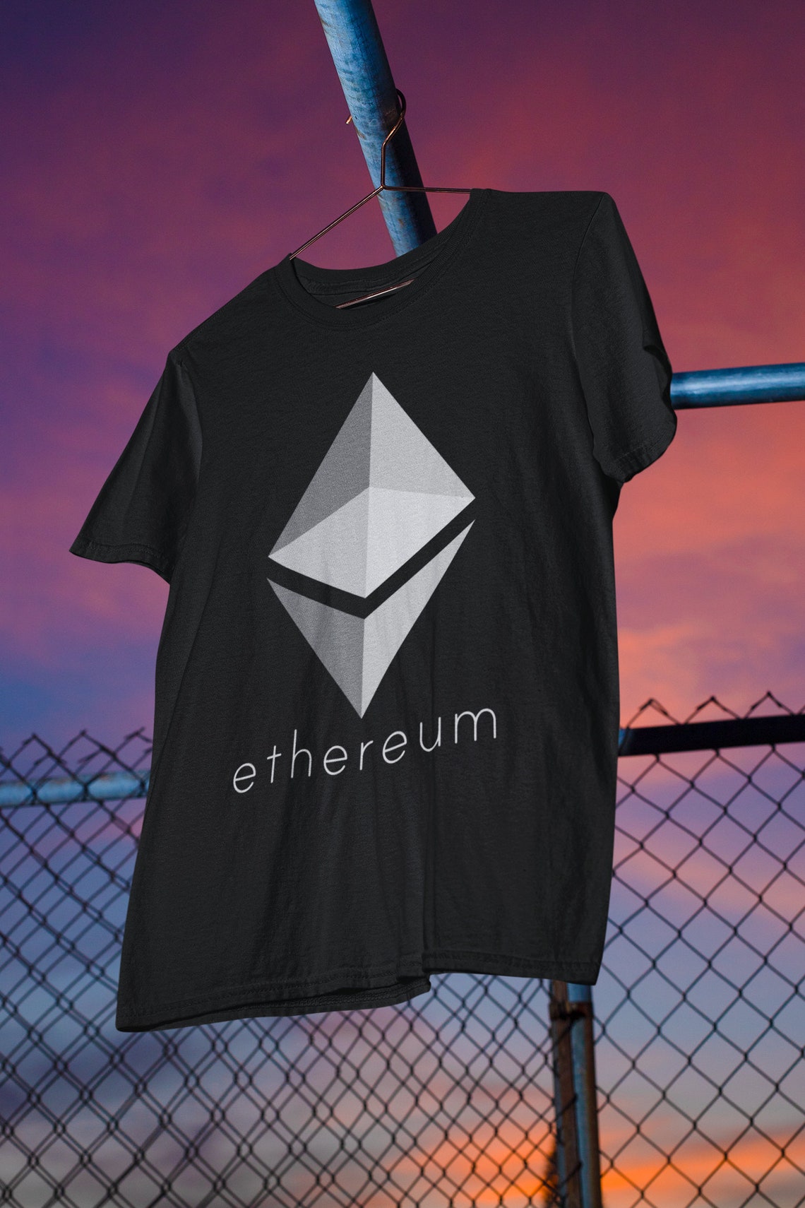 Ethereum ETH Logo T-shirt - Etsy