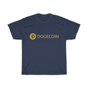 Dogecoin DOGE Logo T-shirt - Etsy