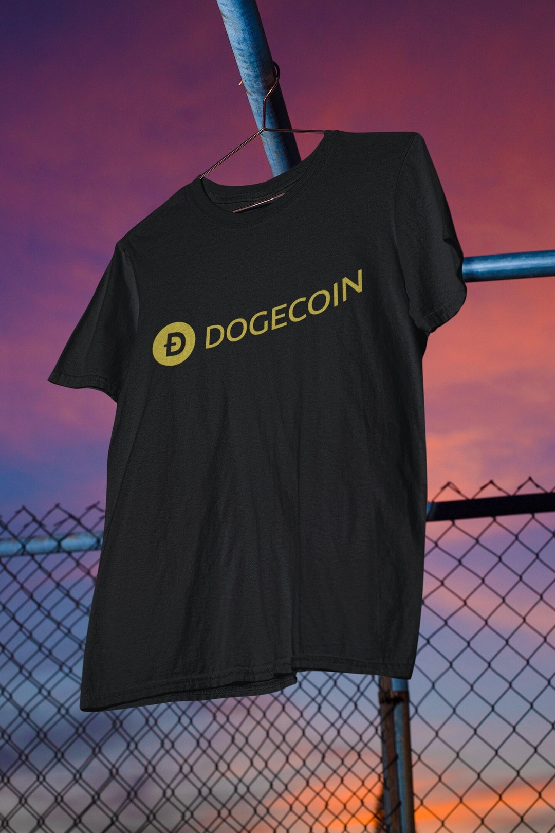 Dogecoin DOGE Logo T-shirt - Etsy