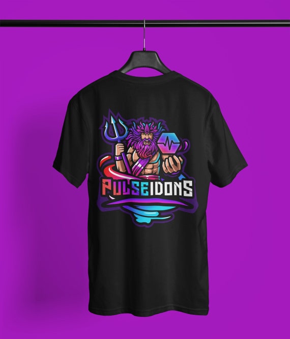 Pulsechain PLS Pulseidons Logo Crypto Shirt Pulse Chain - Etsy