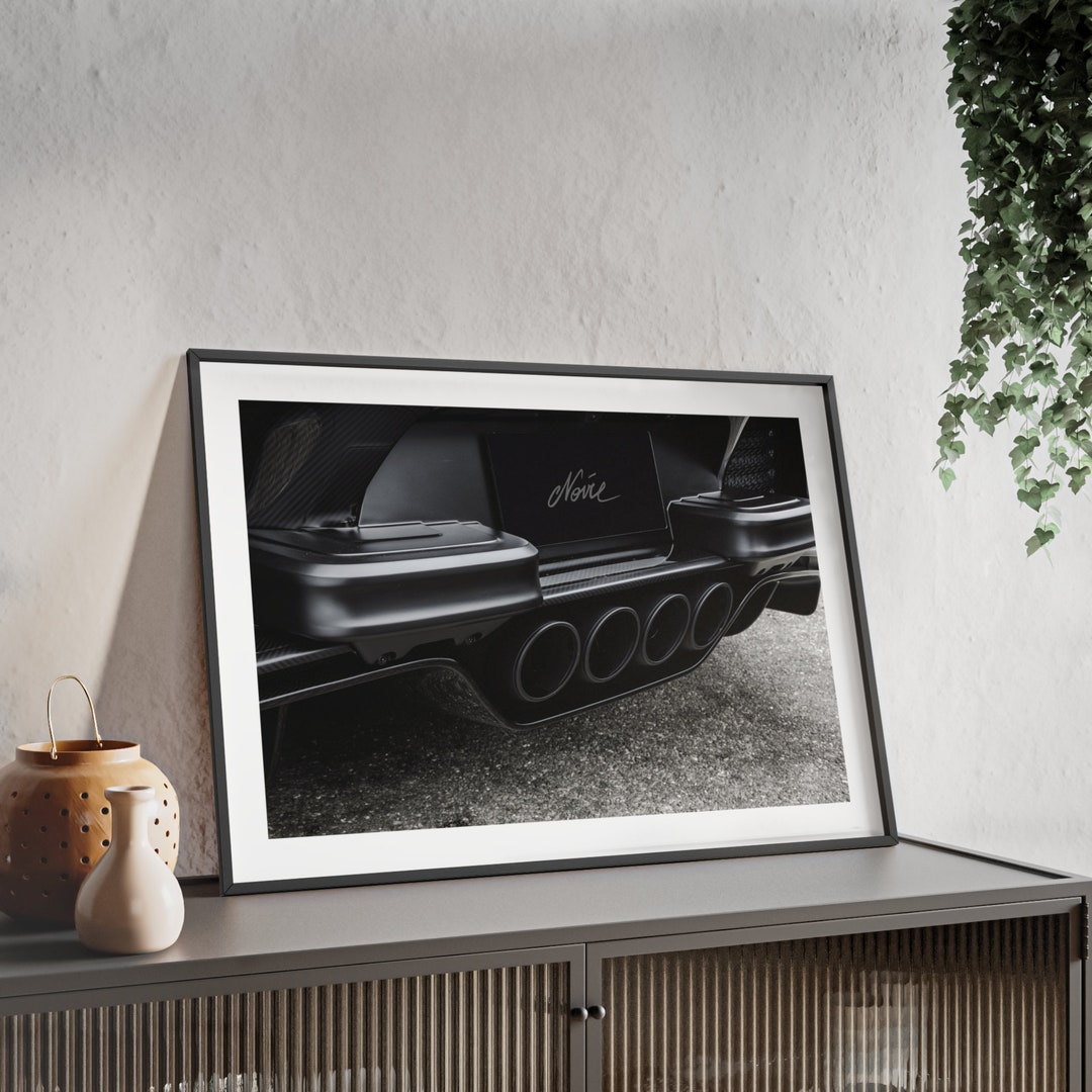 Limited Edition Exhaust Detail Art Print Modern Automotive Poster ...