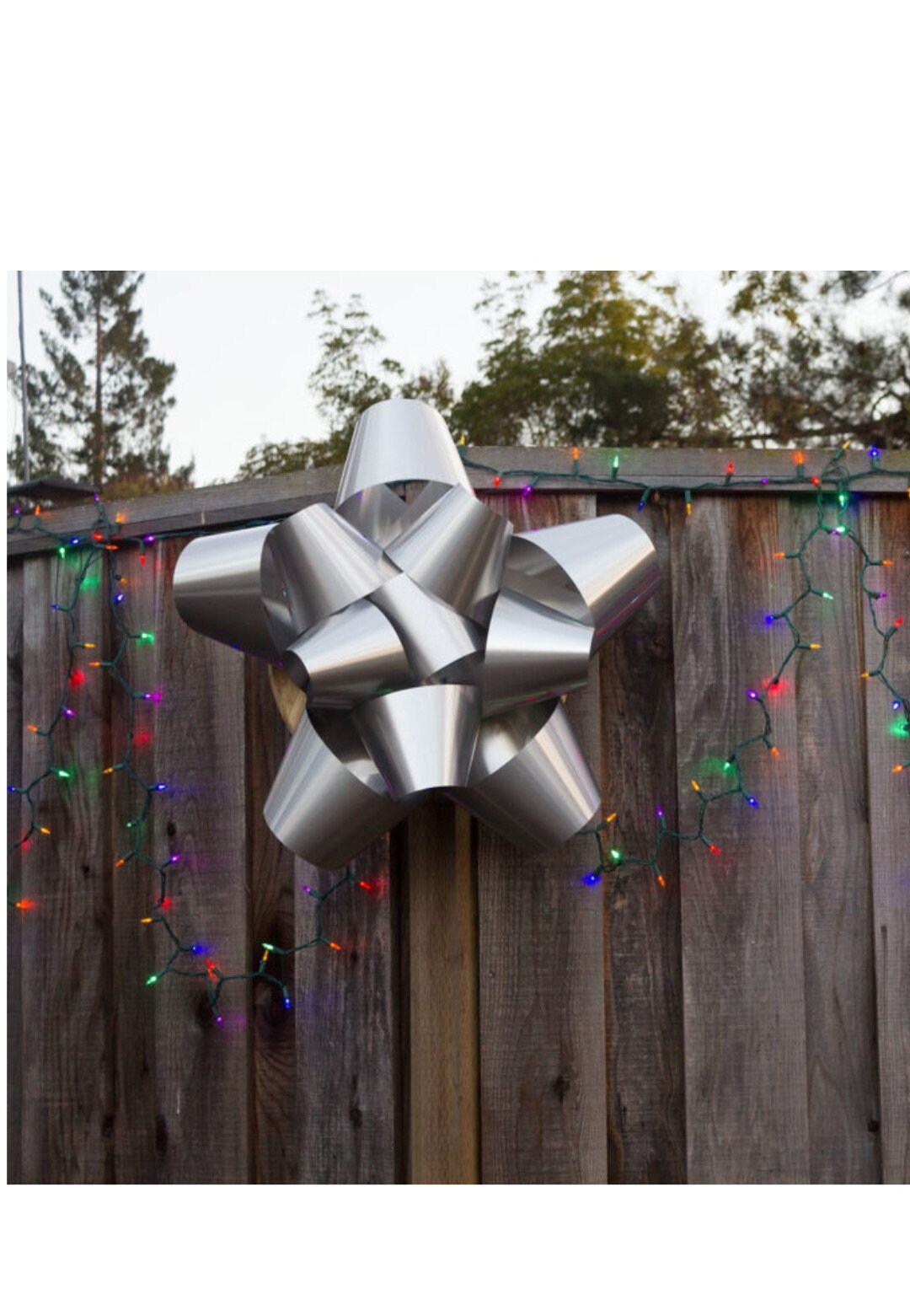 Large Gold Metal Bow for Gate House Vintage Martha Stewart 20 - Etsy