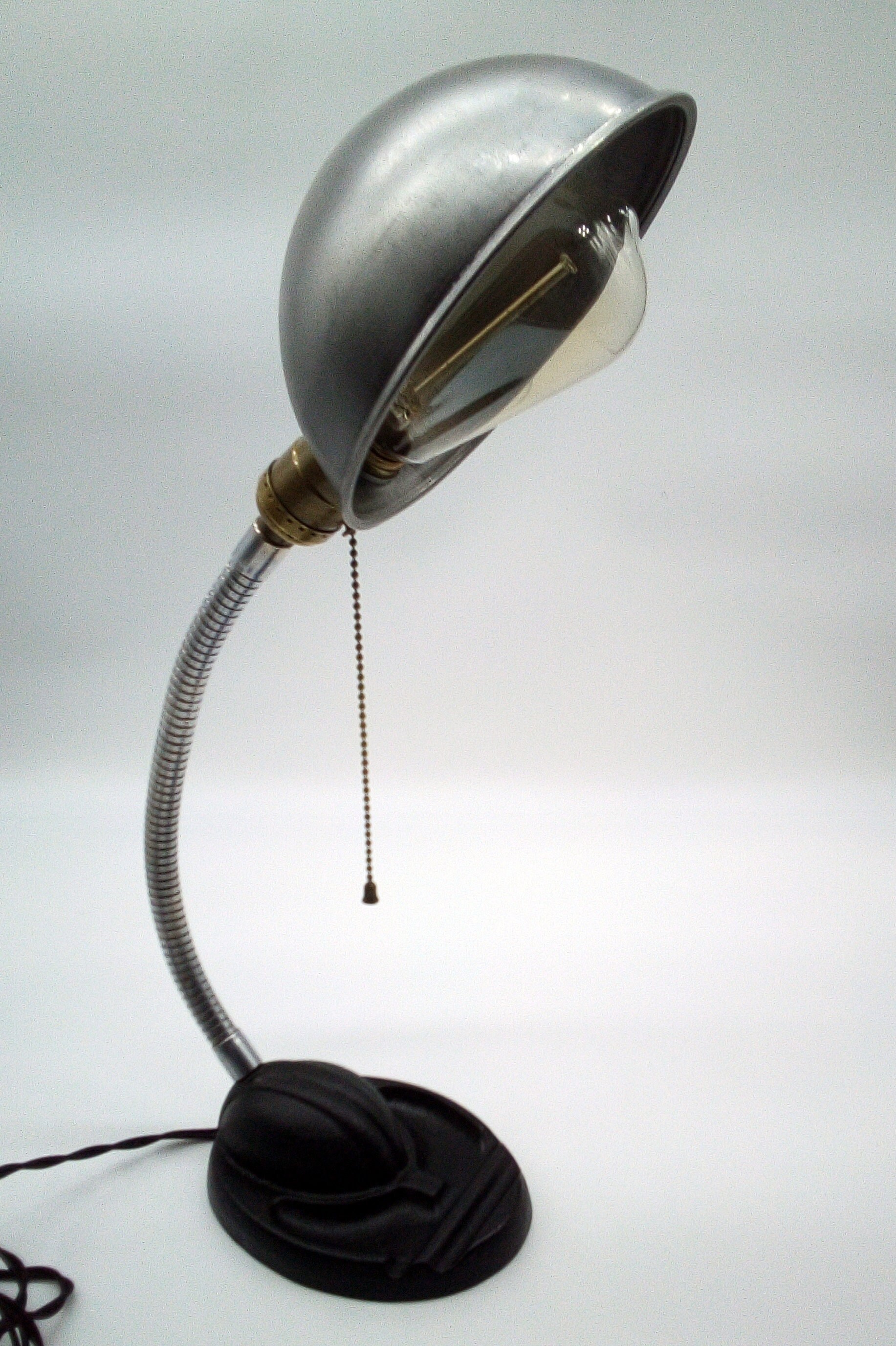 Antique Industrial Retro Task Lamp | 1940s Art Deco Style | Fully ...