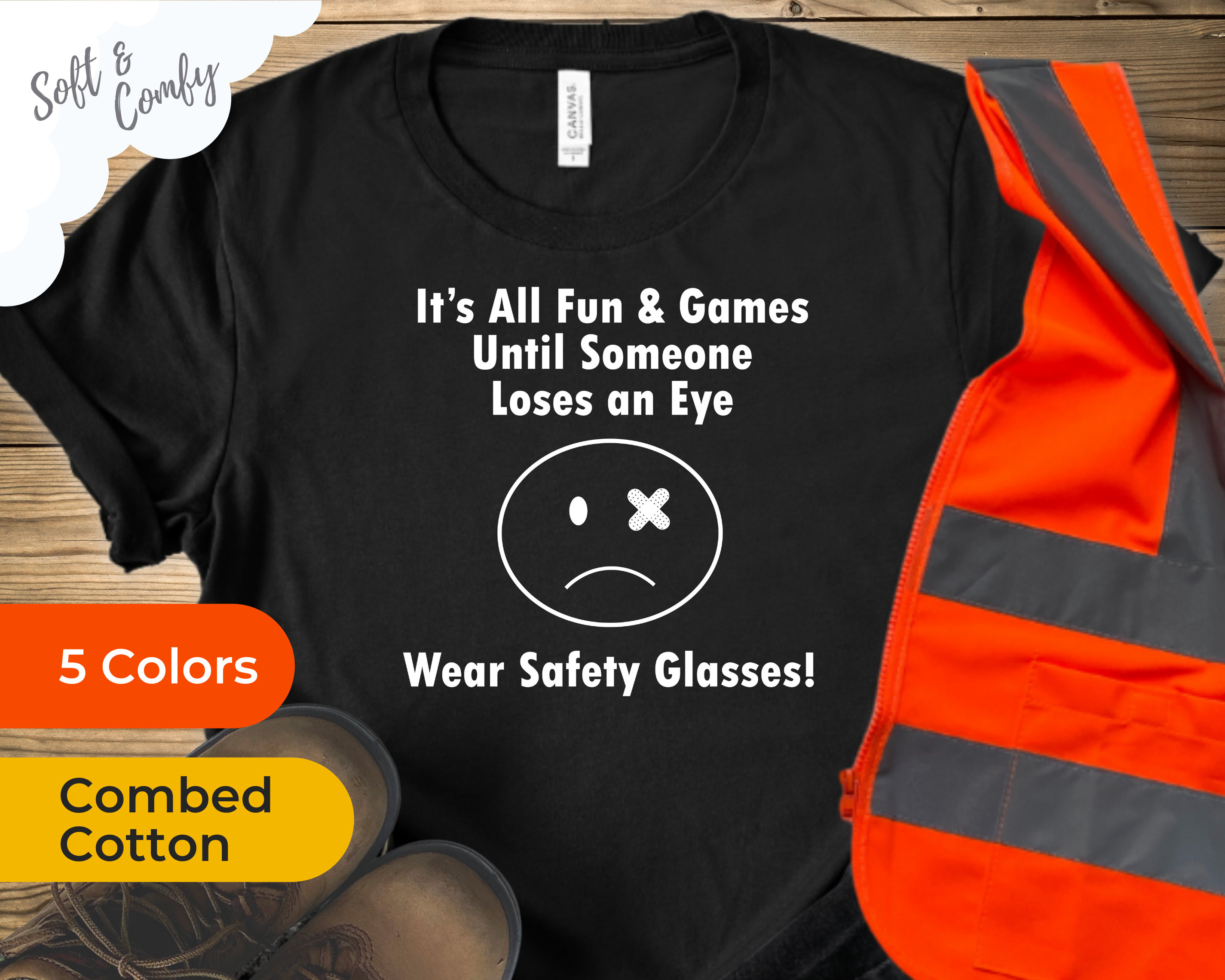 It's All Fun & Games Until Someone Loses an Eye | Safety Manager Tee ...