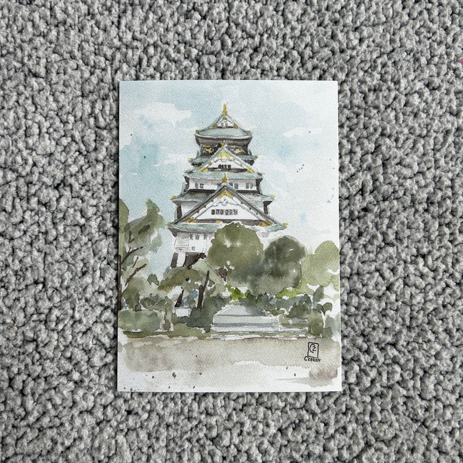 Japan Plein Air Numbered Prints - Etsy