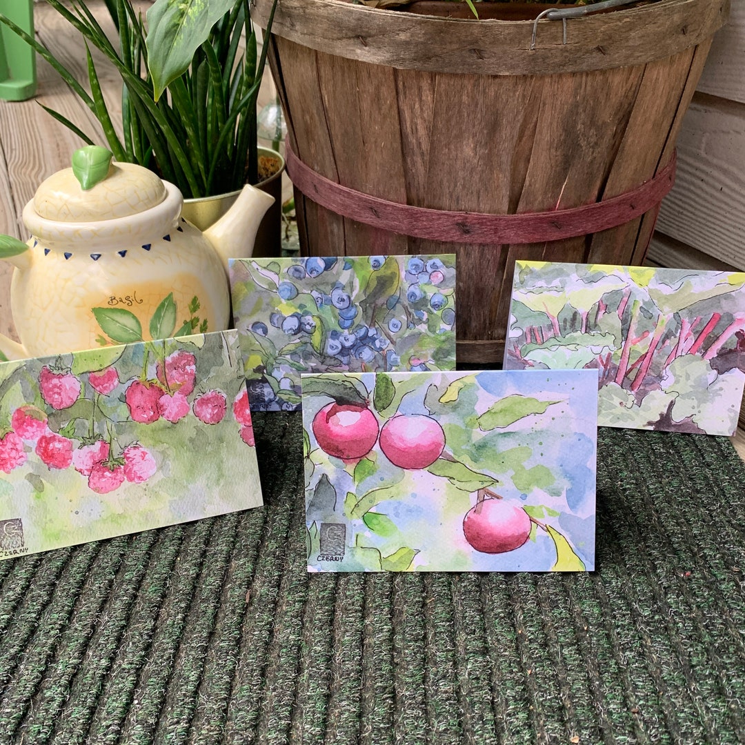 Adirondack Sweet & Sours 2022 Greeting Cards 4-pack - Etsy