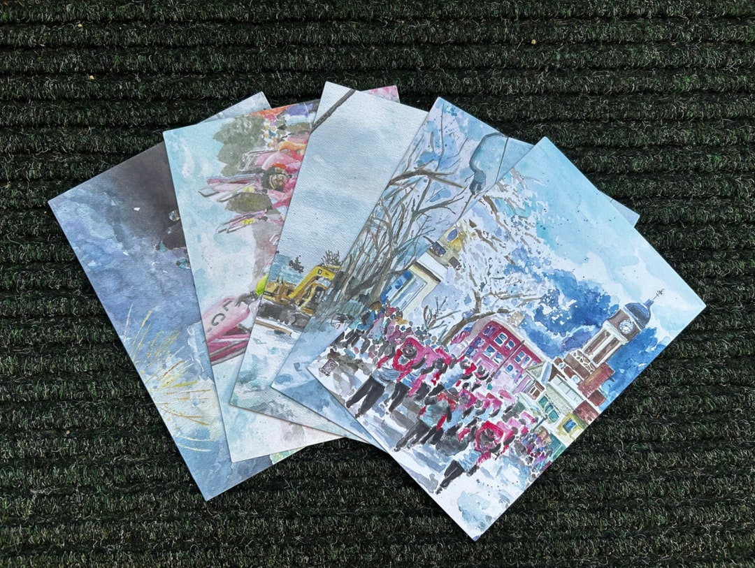 Winter Carnival Numbered Prints - Etsy