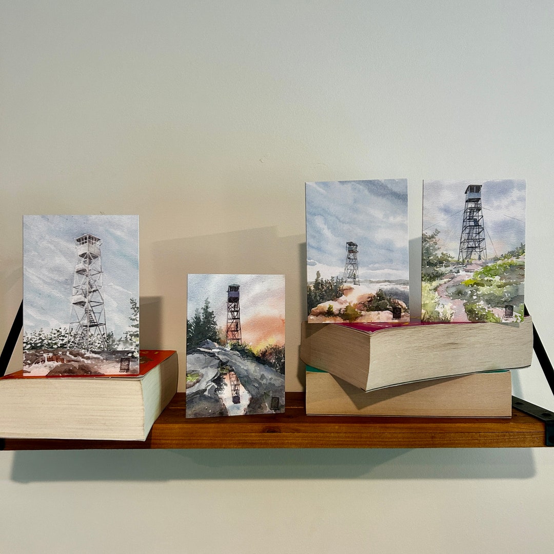 Adirondack Firetowers 2024 Greeting Cards 4-pack - Etsy