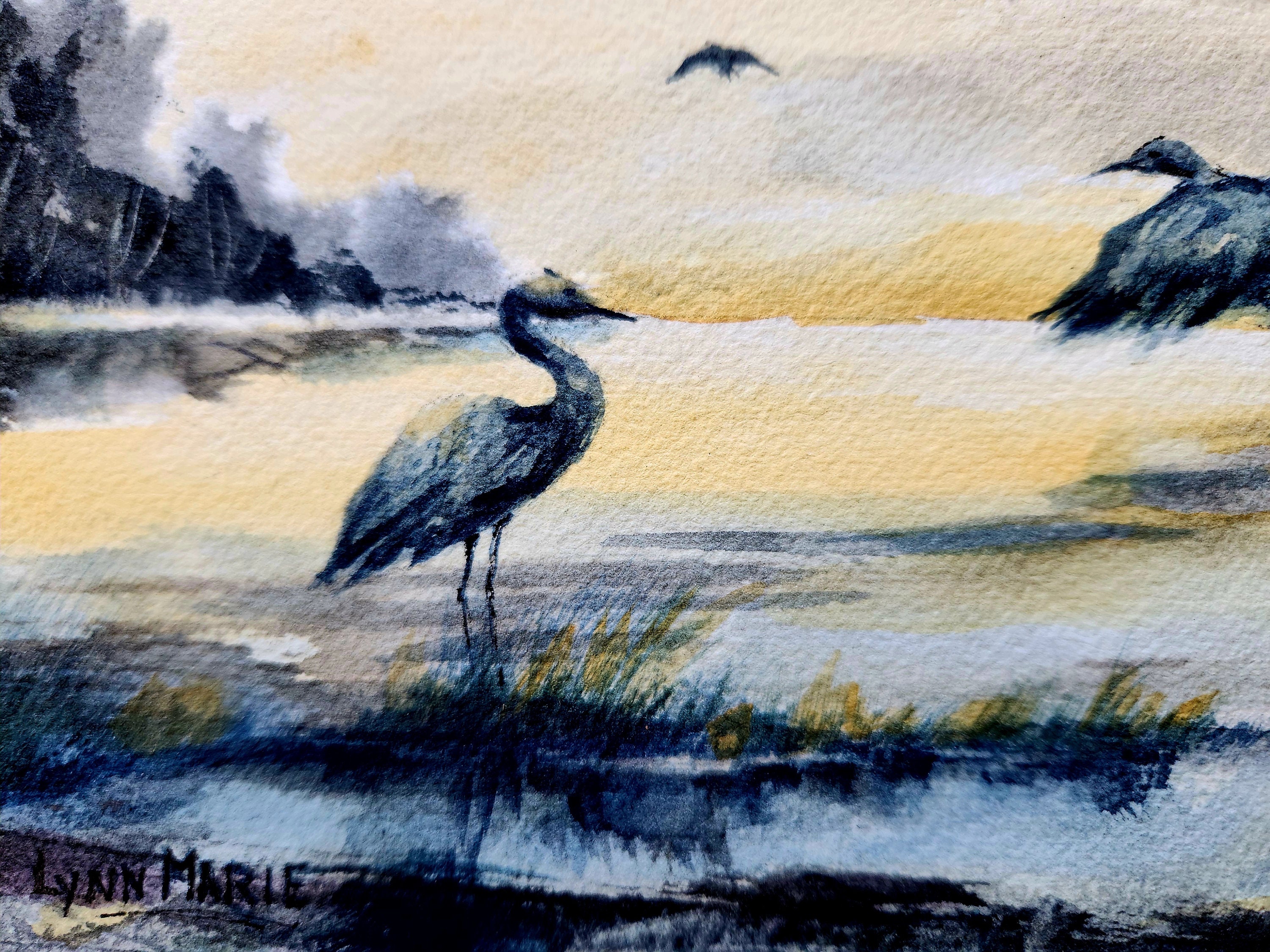 Water Bird Art