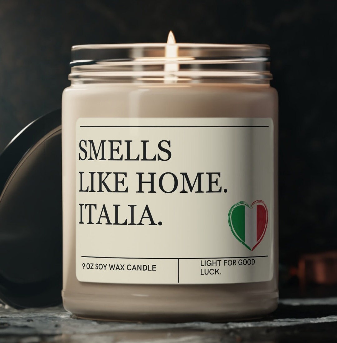Smells Like Home Italy Candle - Home Decor - Moving Candle - Home Gifts ...