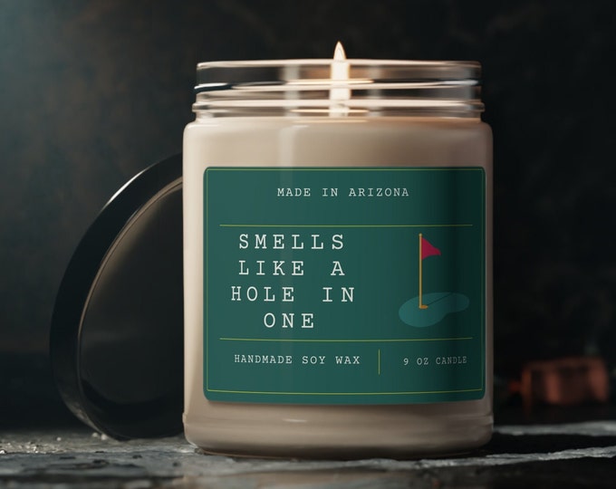 Golf Gift Candle for Golfer, Funny Definition Golf Candle, Golf Themed ...