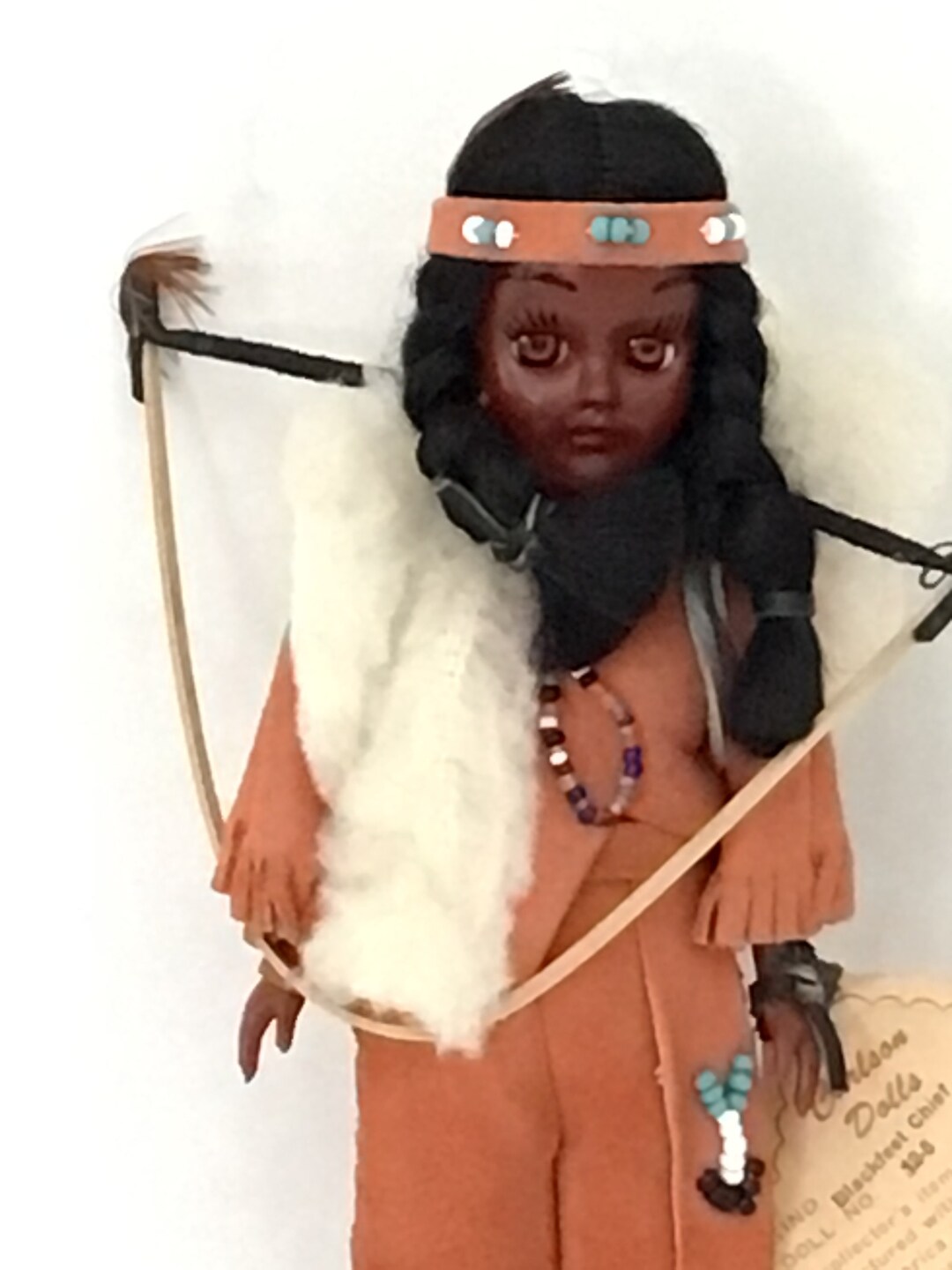 Carlson Dolls Native American Doll 1960s blackfeet - Etsy