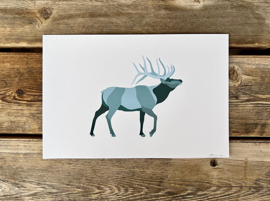 ELK Paper Print - Etsy