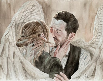 Lucifer Fanart - Etsy