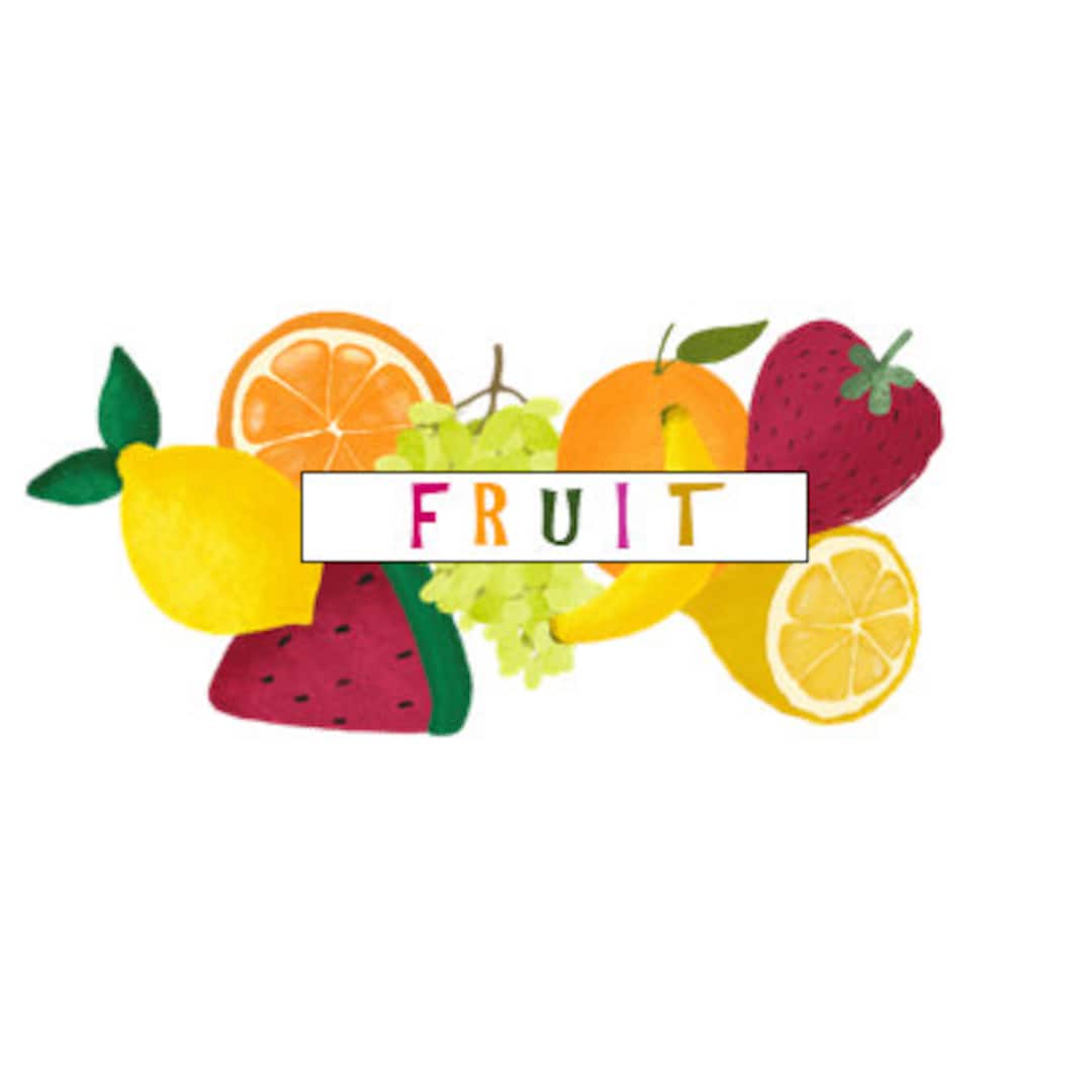 Fruit Clipart. PNG Photo’s. Transparent Background - Etsy