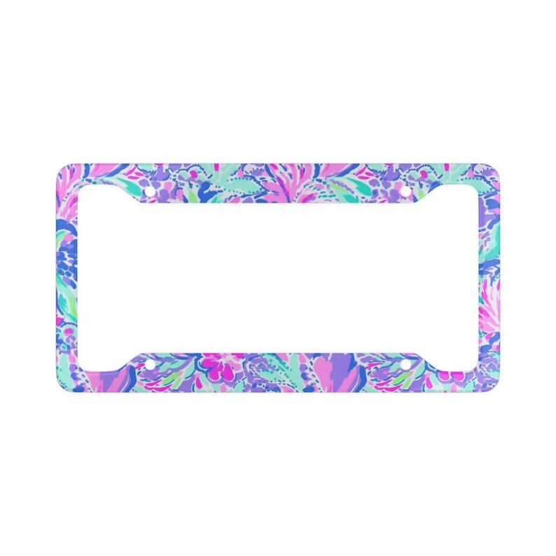 Preppy License Plate Frame. Add a Preppy Style to Your Car - Etsy