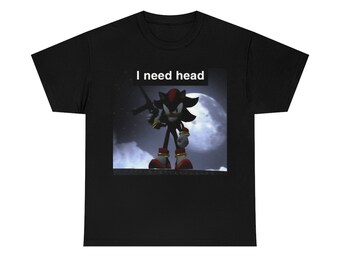 Shadow the Hedgehog Head - Etsy