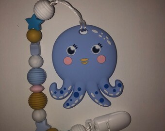 Octopus Teether Toy - Etsy