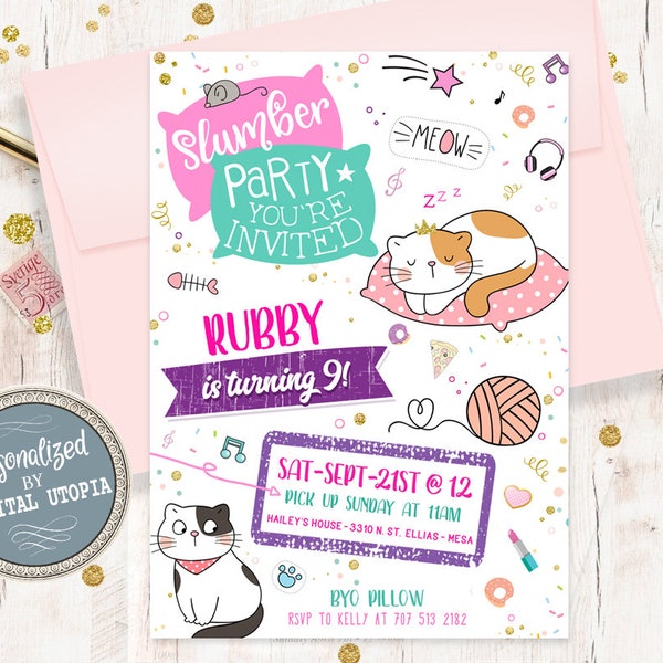 Sleepover Party Etsy