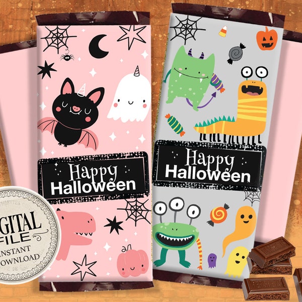 Candy Wrapper Halloween - Etsy