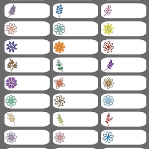 Editable Name Label Template, Editable School Supply Labels, 36 Designs ...