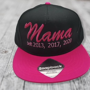Geschenk zum Vatertag - Kappe Papa und Sohn Tochter Kinder... Cap ...