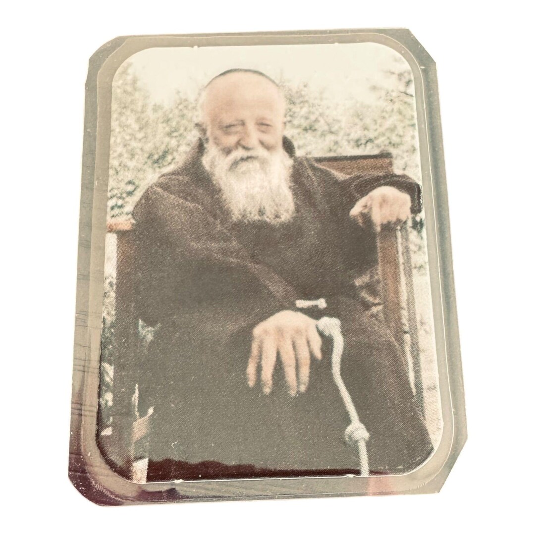 St. Leopold Mandic Holy Card W/ Relic Leopoldo of Castelnuovo Bogdan ...
