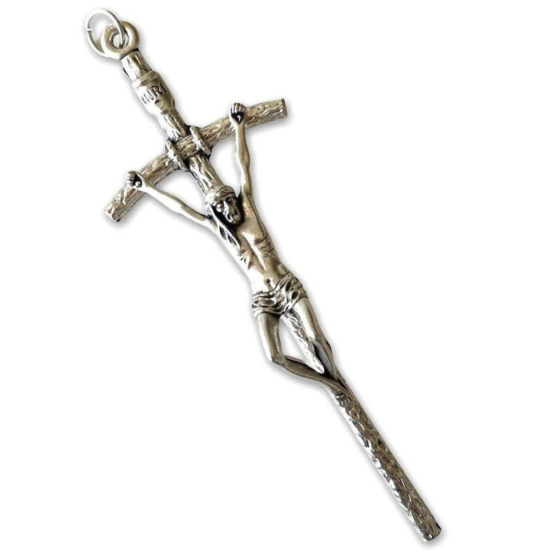 Scorzelli 5 1/2" Cross - Crucifix Blessed by Pope on Request - Etsy