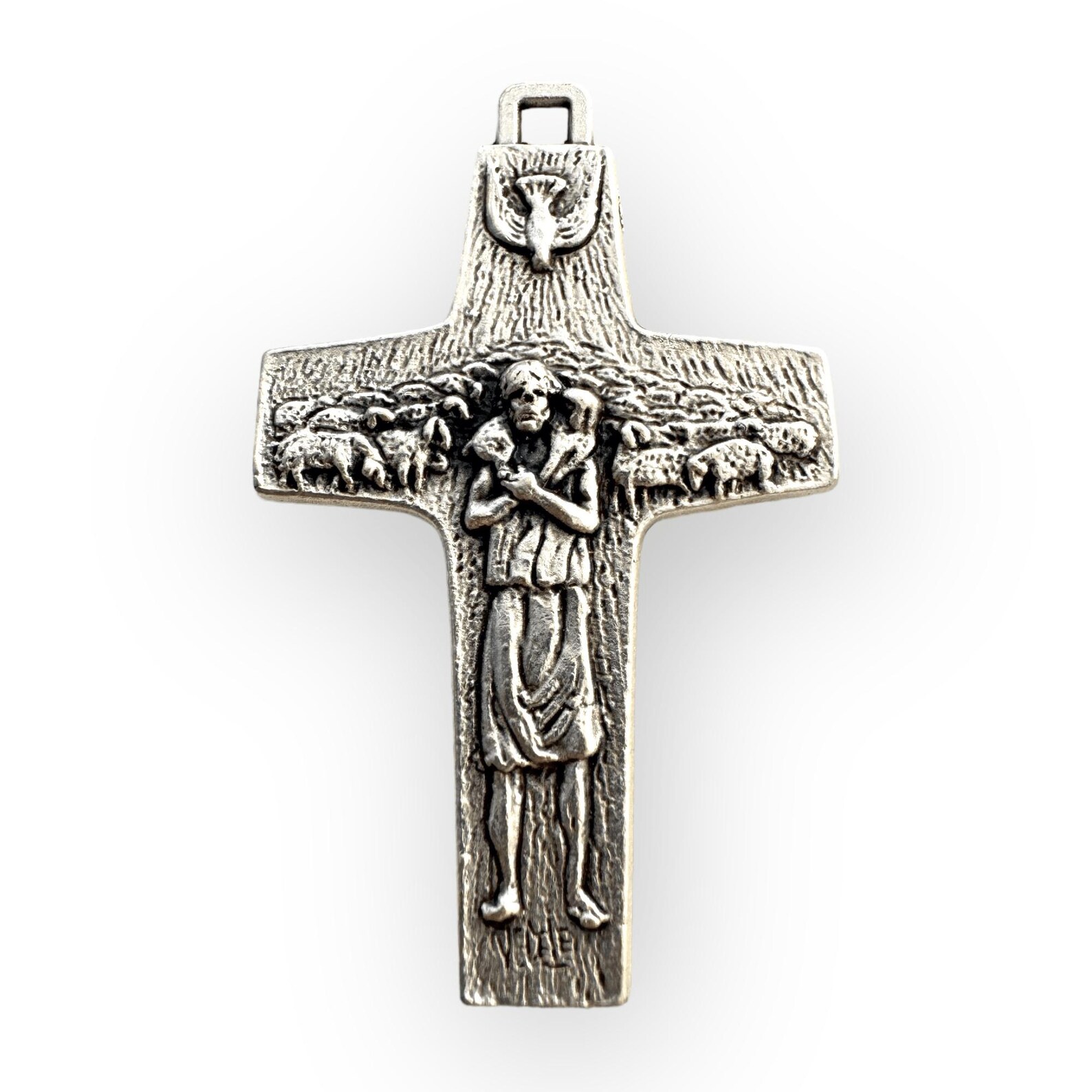 Pope Francis 2" Pectoral Cross - Original Vedele Crucifix - Blessed by ...