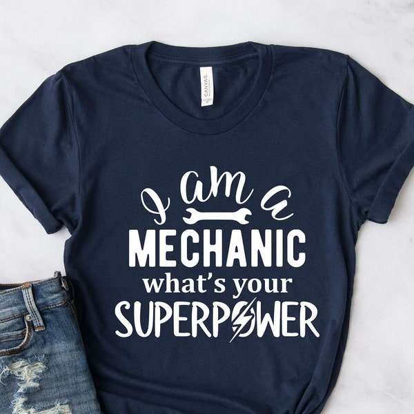 Mechanic T Shirt - Etsy