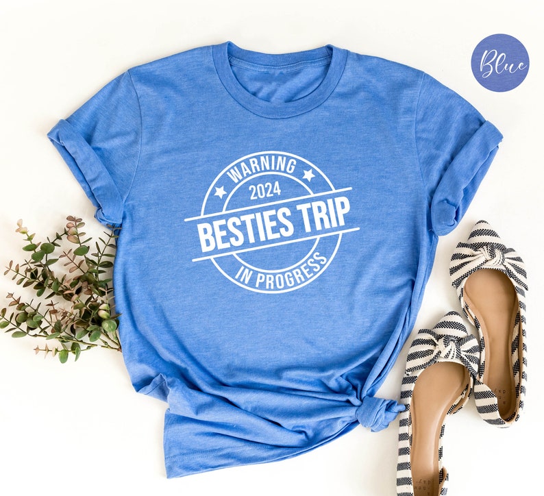 Besties Trip Shirt, 2024 Vacation Tee, Matching Friend Group Gift - Etsy