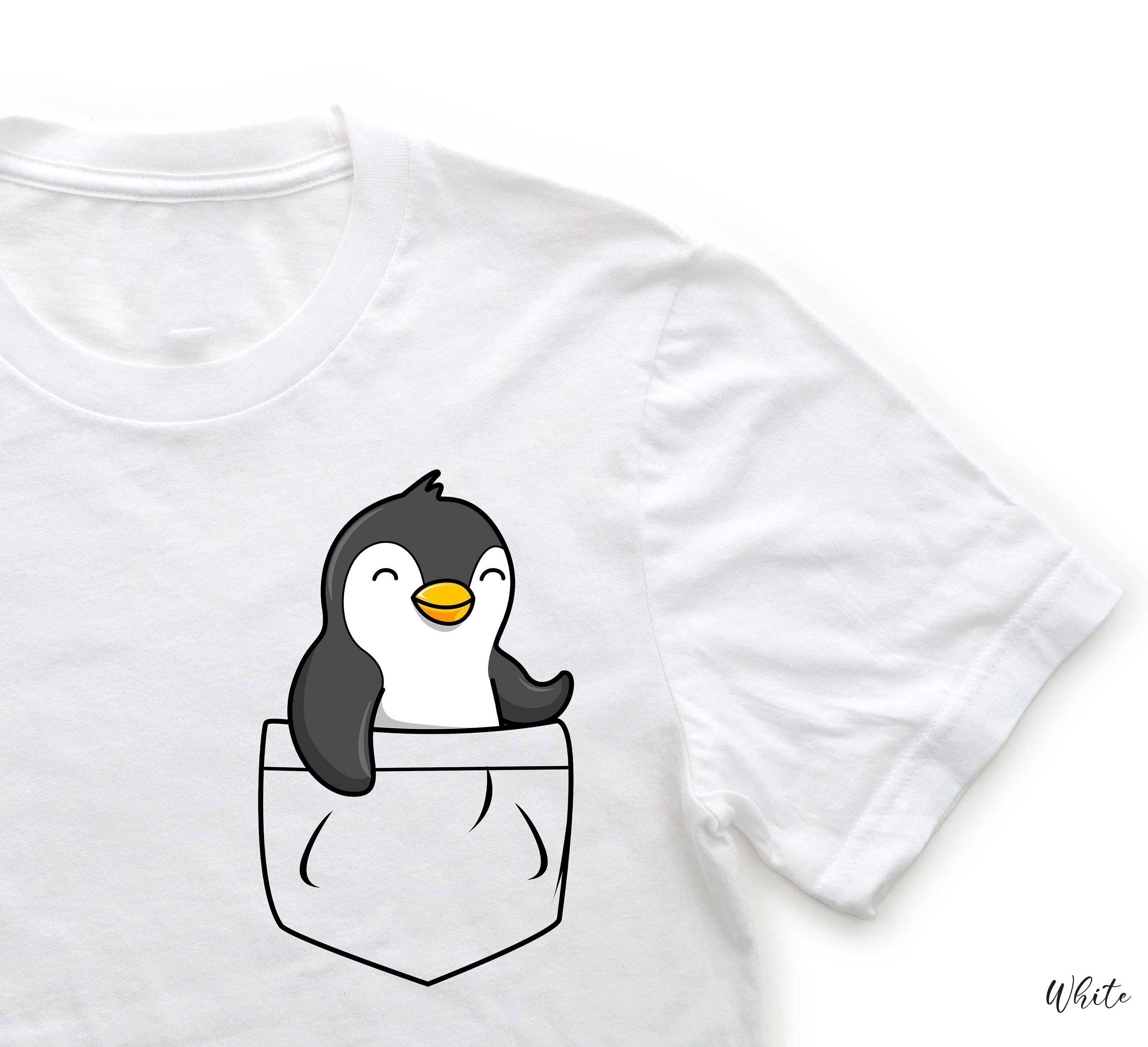 Pocket Penguin Shirt Penguin Birthday Gift Penguin Gift - Etsy