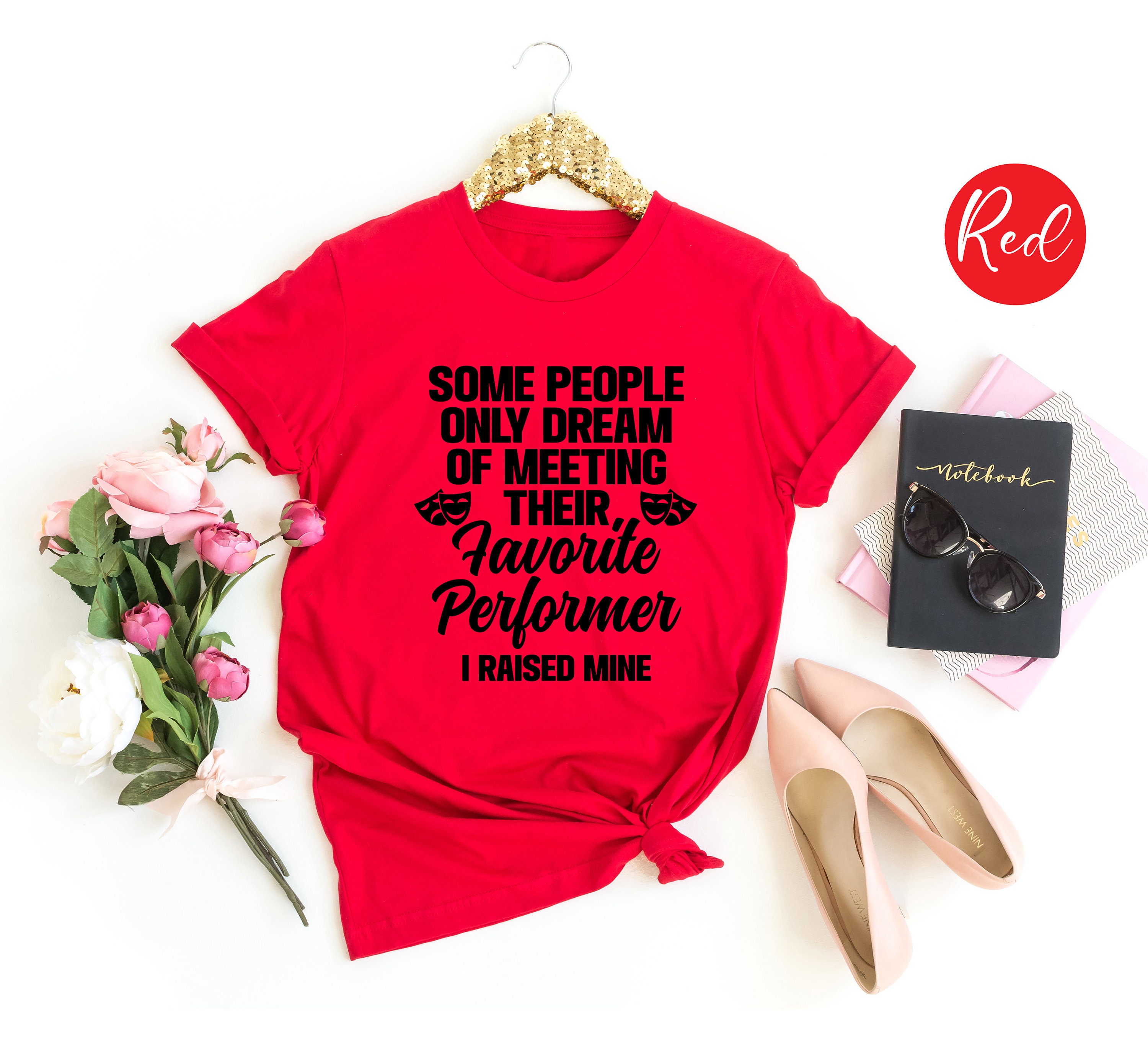 Theater Mom T-shirt, Proud Performer Parent Gift - Etsy