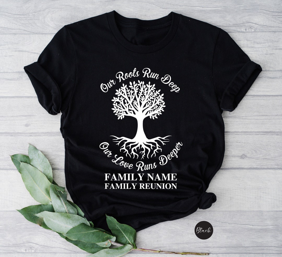 Family Reunion Tree Shirt | Personalized Matching Vacation Tee - Etsy