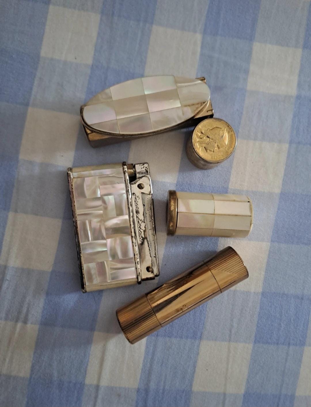 Vintage Compact Makeup Kit Travel Kit - Etsy