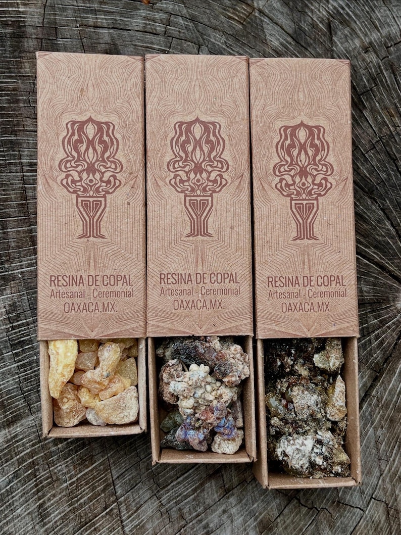 Black/red/gold COPAL RESINS From Oaxaca - Etsy