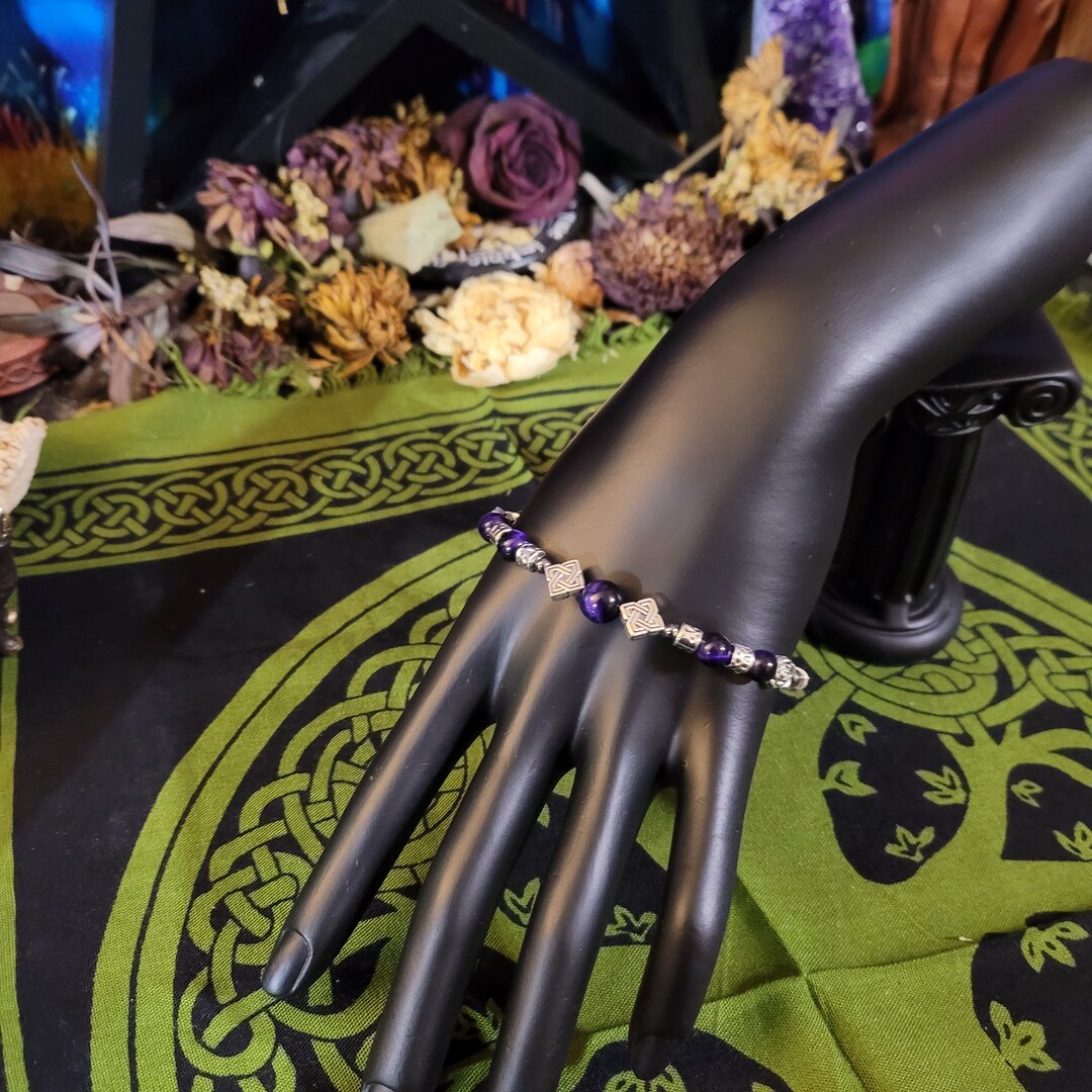 Prayer Beads, Pendulum, and Bracelet Combo, Occult, Witchcraft, Witch ...